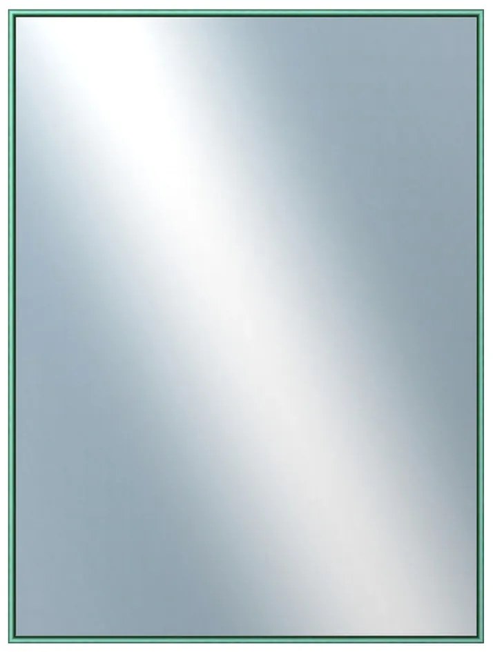 DANTIK - Zarámované zrcadlo - rozměr s rámem cca 60x80 cm z lišty Hliník zelená m. | P02-246 (7002246)
