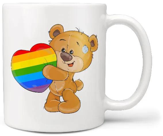 Hrnek LGBT Bear (Náplň hrníčku: Žádná)