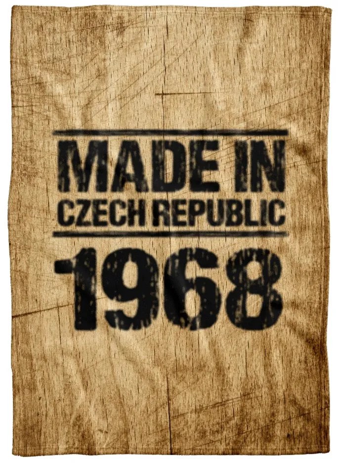 Deka Made In (rok: 1968, Podšití beránkem: NE)