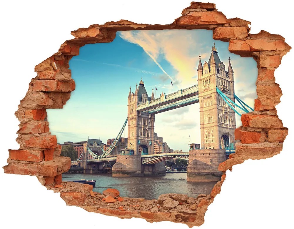 Wallmuralia Fototapeta díra na zeď Tower bridge Londýn 90x70 cm