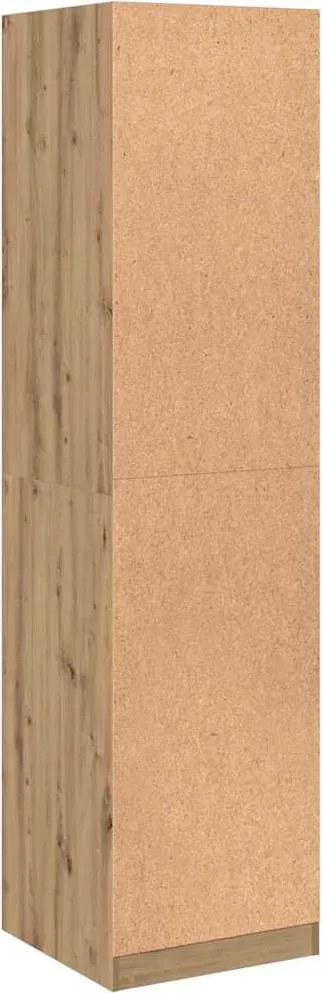 Šatní skříň dub artisan 50 x 50 x 200 cm kompozitní dřevo 3307719