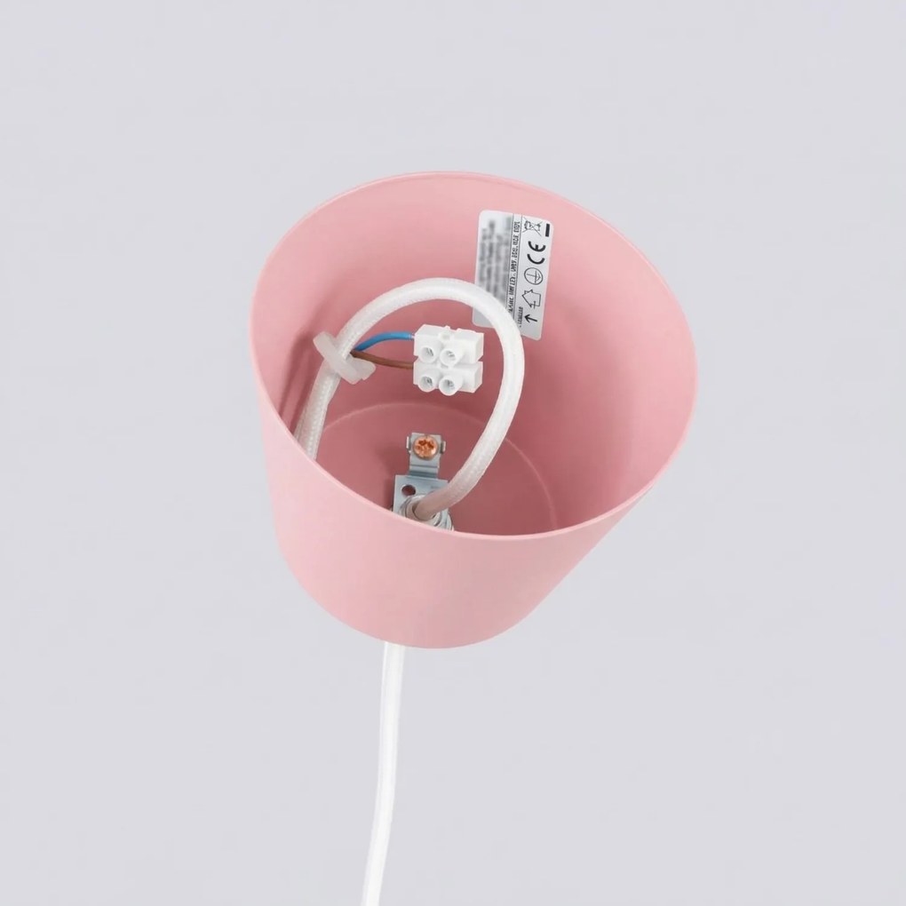 Sollux Lighting Závěsné svítidlo BILO růžové