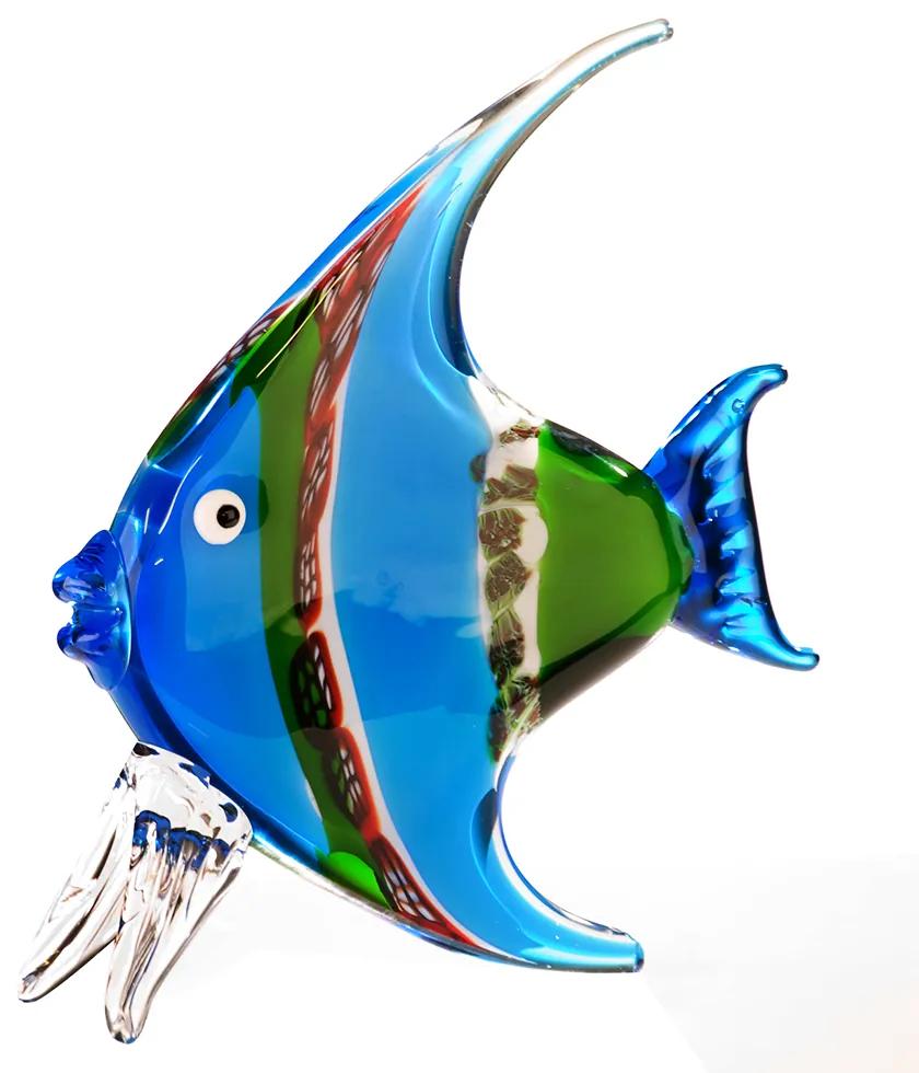 Bighome - Dekoratívna soška FISH - červená