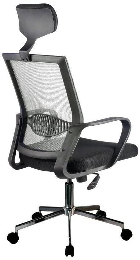 Kancelářská židle FULL II šedá/černá