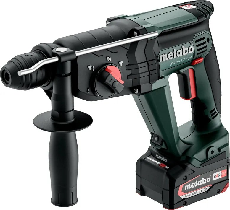 Metabo Kh 18 Ltx 24 Akumulátorové kladivo 18V 2x4,0Ah Asc 55 Metabox