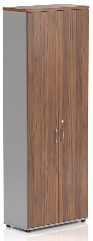 NABYTEK-DESIGNOVY.CZ - S686 03 - Kancelářská skříň Komfort, 80x38,5x218,5 cm, dveře 5/5 , calvados