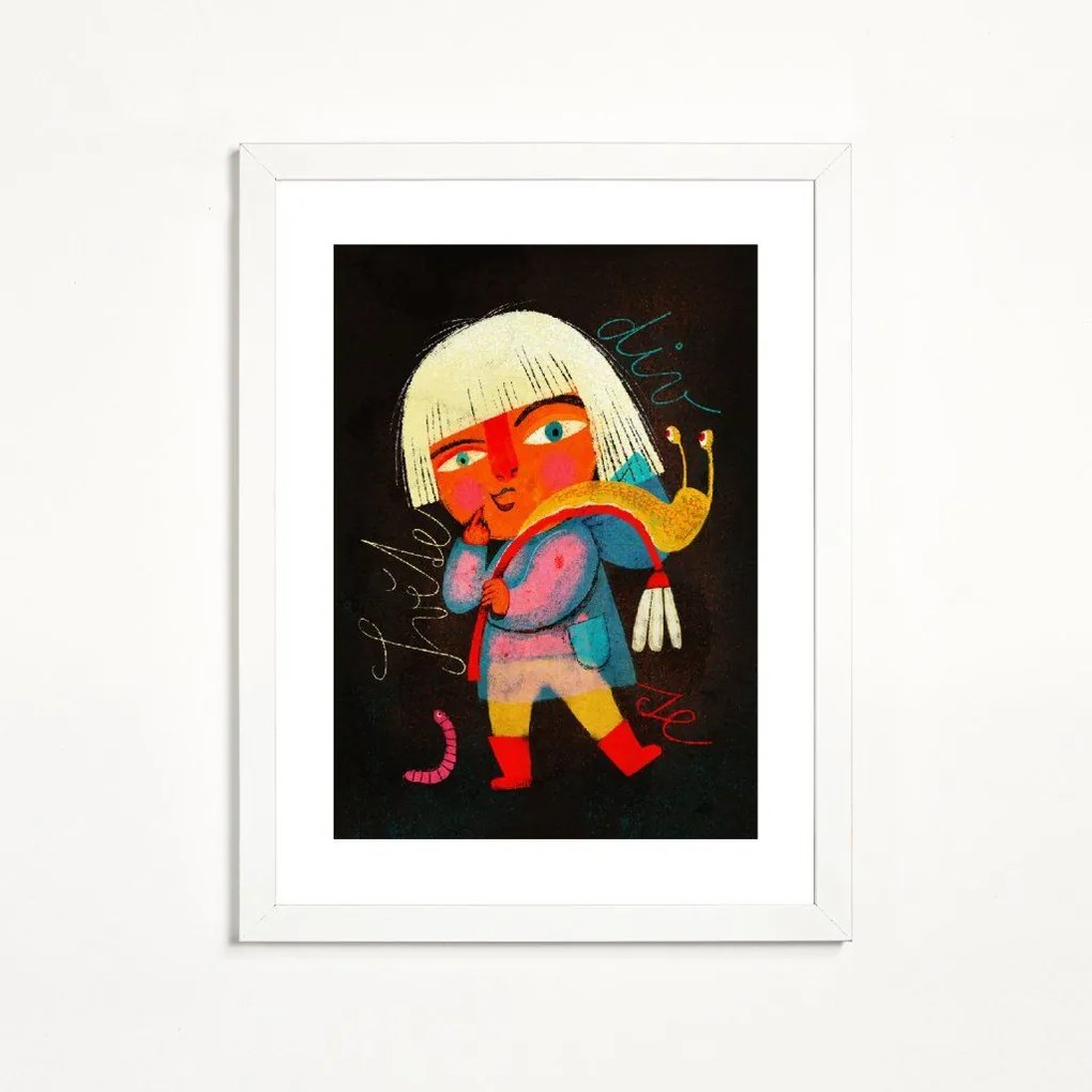 Magda Andresová | Světe div se Rám: Bílý, Velikost: 40 x 30 cm