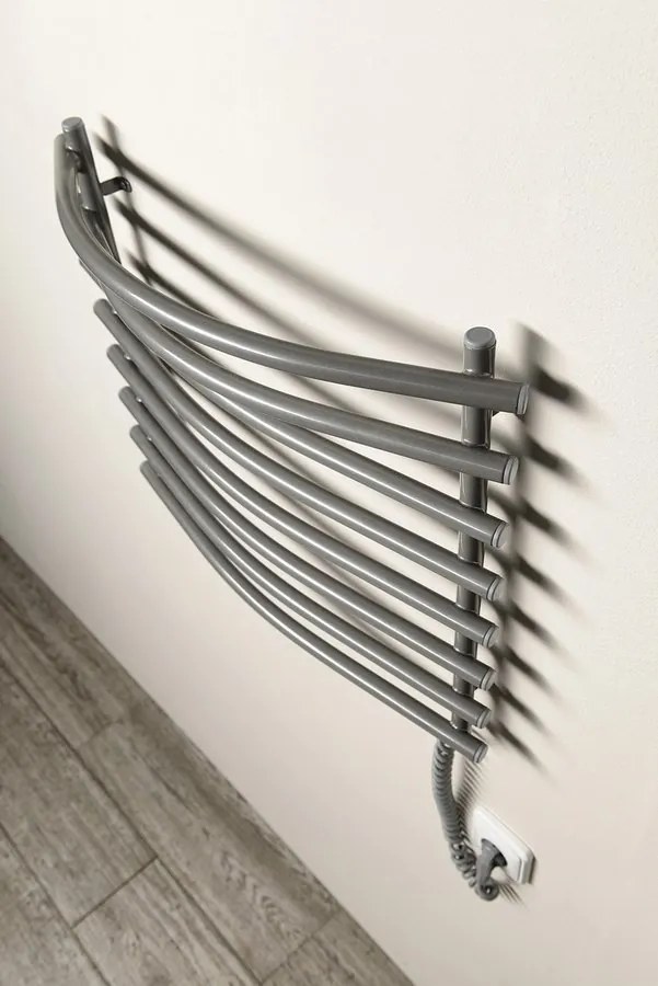 Aqualine Aqualine, Elektrický sušák ručníků, 570x465 mm, 72 W, bílý, SU110A