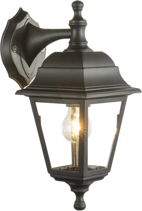 Globo LUCA 31886 Venkovní Nástěnné Lampy černá průsvitné 1 x E27 max. 60w 34,5 x 15 x 15 cm