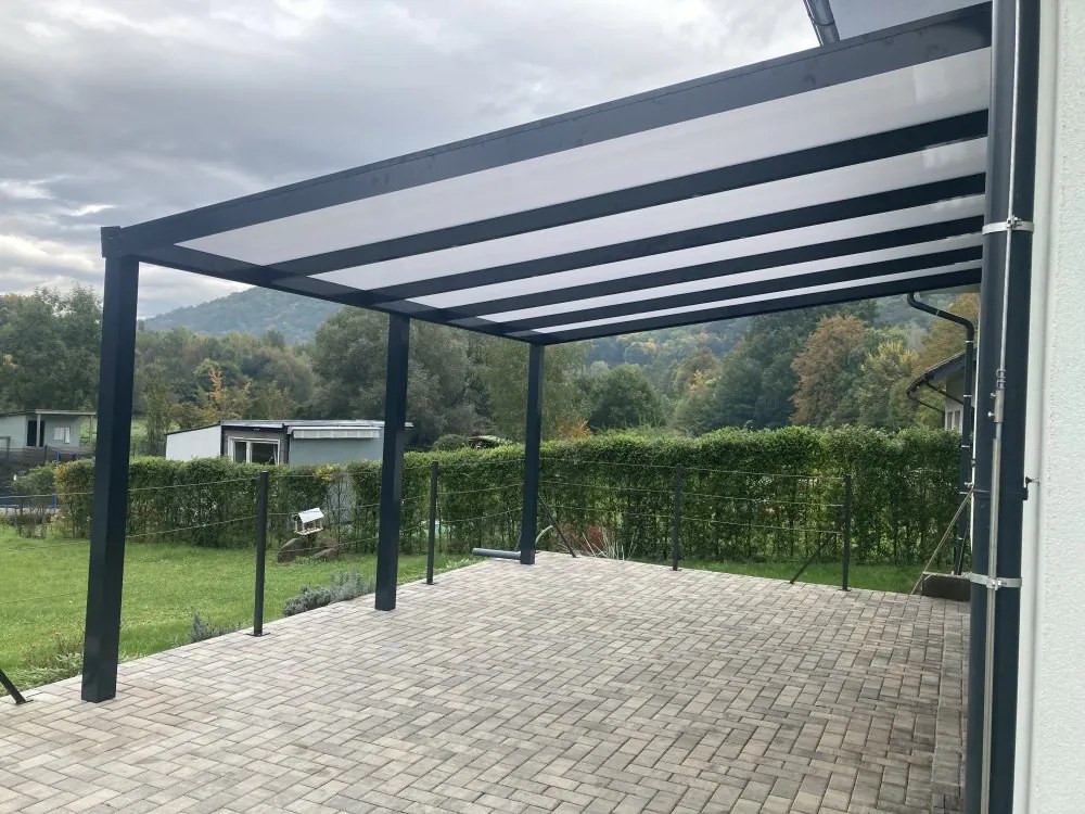 Hliníková pergola PROFESIONAL 6000x3000