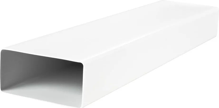 Kluge Kanál plochý 220x90 mm, délka 0,5 m, bílý