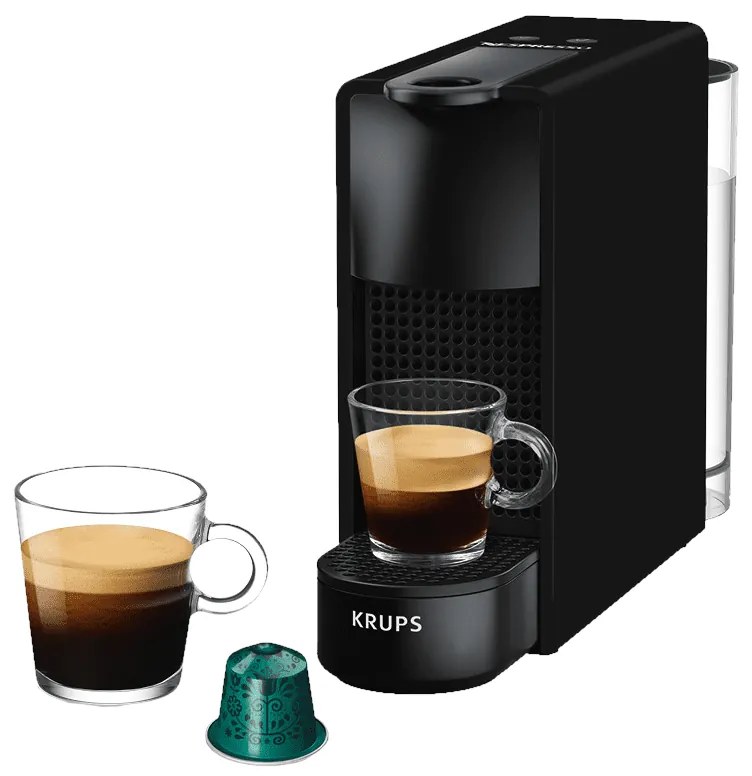Kapslový kávovar Krups Nespresso Essenza Mini XN110810 černý