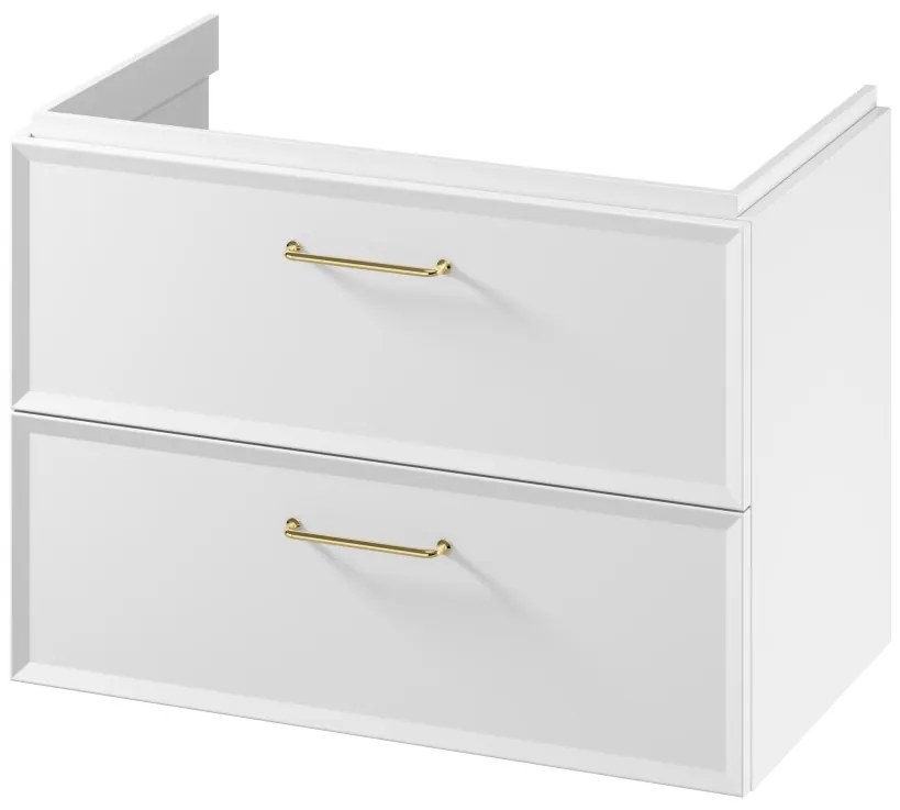 Cersanit Mille, umyvadlová skříňka 794x446x551 mm, bílá matná, S1021-004