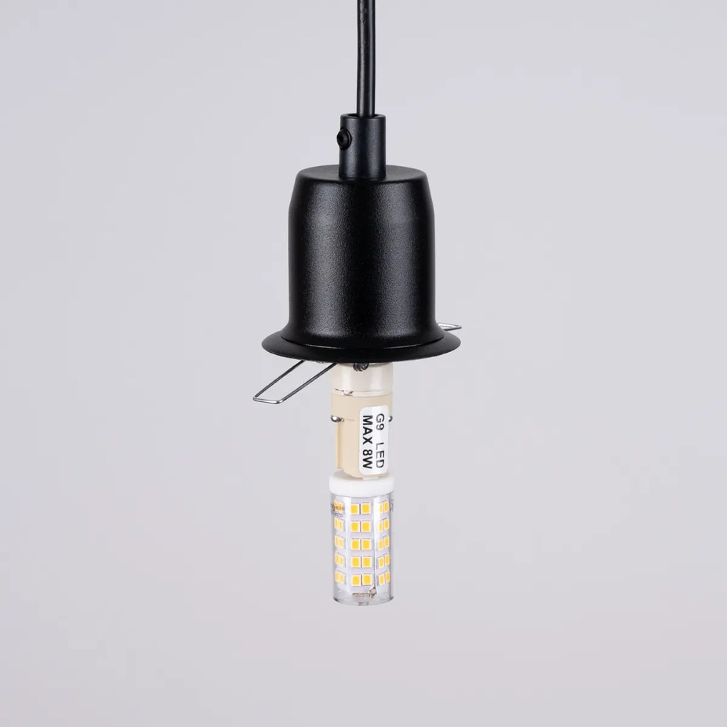 Sollux Lighting Závěsné svítidlo HYPERION 1 černé