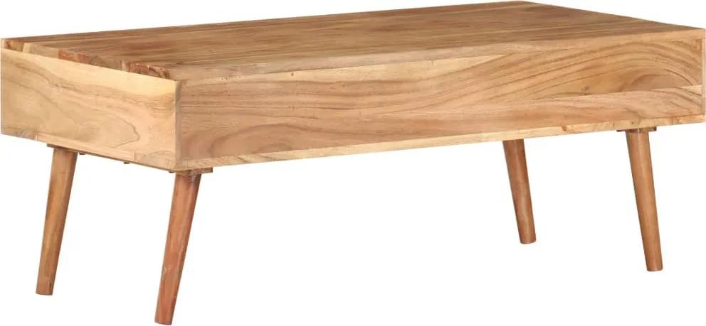 vidaXL Konferenční stolek 100 x 50 x 39 cm masivní akáciové dřevo [322666]