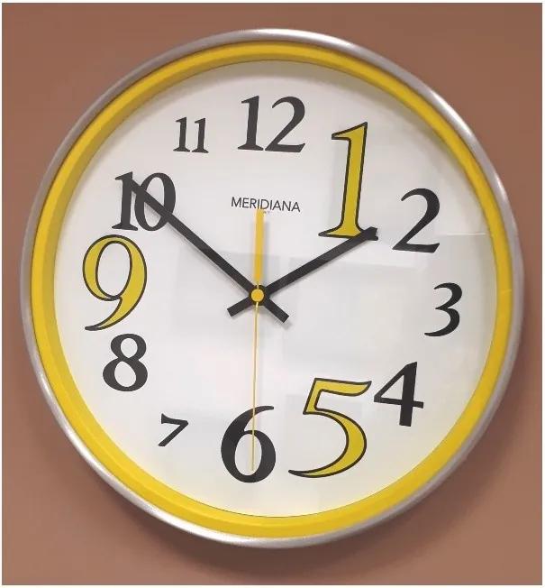 Meridiana 545 yellow 35cm nástěnné hodiny