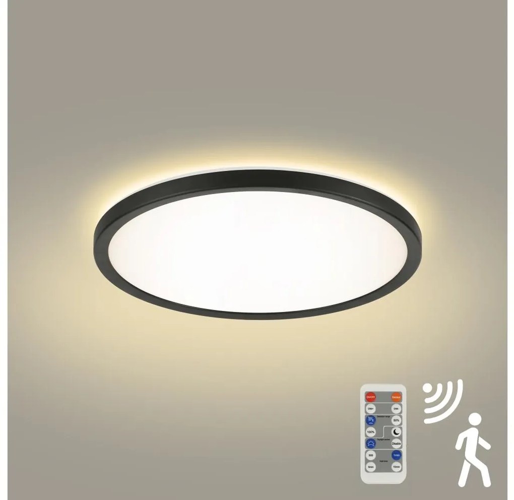Brilagi-LED Stmívatelné svítidlo se senzorem ULTRA SLIM LED/18W/230V pr.30 cm+DO BRI239