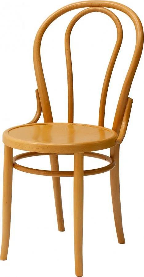 Bradop Dřevěná jídelní židle DRAHUŠKA Z164, buková | Provedení: H - Hnědá