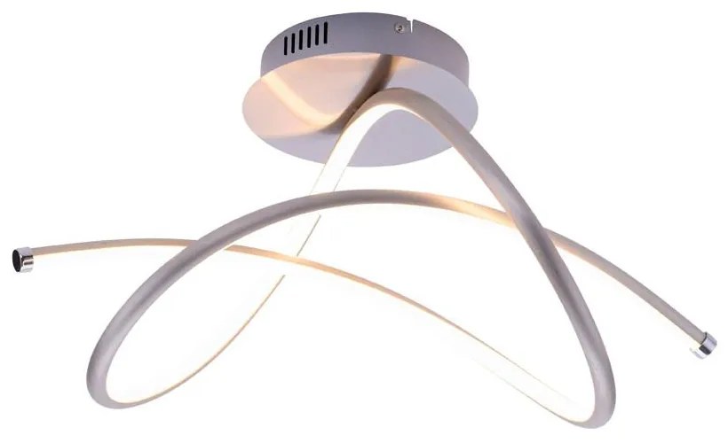 PAUL NEUHAUS LED stropní svítidlo, moderní design, ocel 3000K LD 15441-55