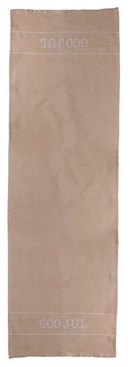 Vánoční běhoun God Jul Beige 44x140 cm Storefactory Scandinavia
