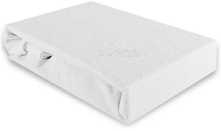 Plachta ložní bílá froté EMI, Plachta 90x200