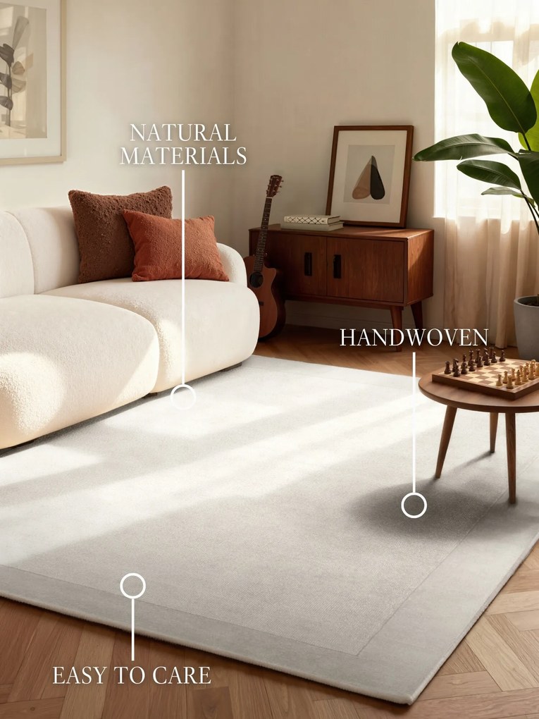 Villeroy & Boch Kusový koberec Kivi 106281 Cream, 160x230, bílá, ložnice