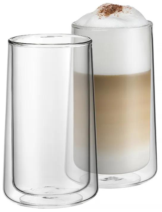 Sklenice na latte macchiato s dvojitou stěnou Coffee Time 2 ks, WMF