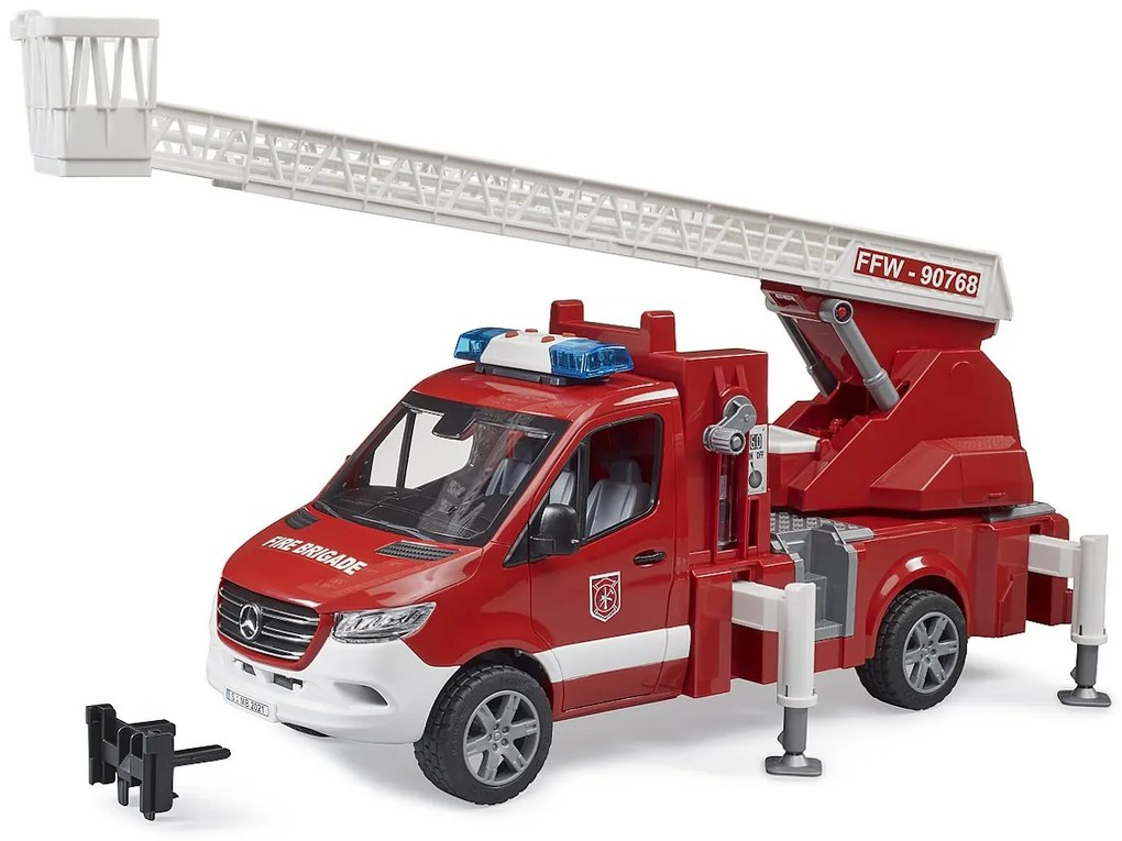 Bruder Hasičský vůz MB Sprinter se žebříkem