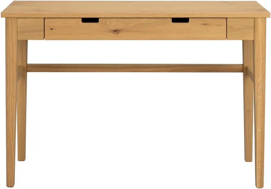 Konzolový stolek s deskou v dubovém dekoru v přírodní barvě 40x110 cm Garrison – Rowico