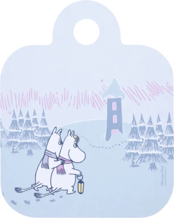 Prkénko Moomin Frosty Day 20x25cm