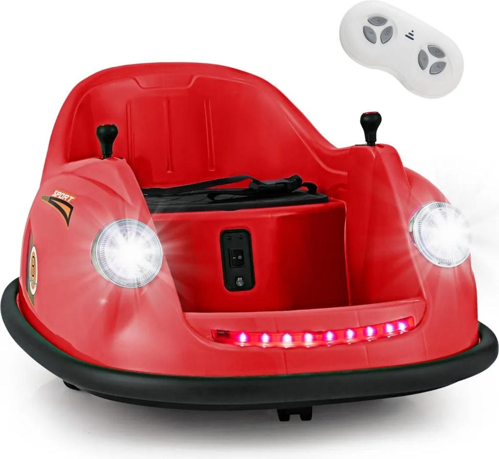Costway 12 V Bumper Car Dětské elektrické auto do nárazníku s dálkovým ovládáním