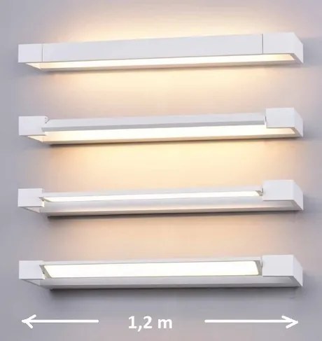 AZzardo Nástěnné LED svítidlo DALI 120, d. 120 cm Barva: Černá, 3000K