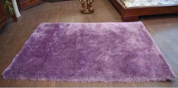 MAXMAX Kusový koberec SHAGGY LOVE - fialový | BIANO