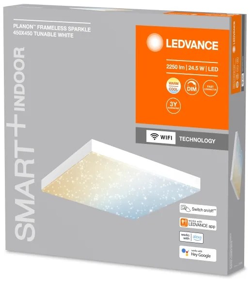 Ledvance -LED Stmívatelné stropní svítidlo SMART+ FRAMELESS LED/24,5W/230V Wi-Fi