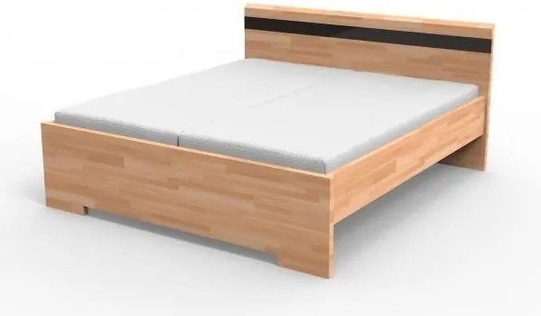 Texpol Dřevěná postel Mona 200x180 Ořech