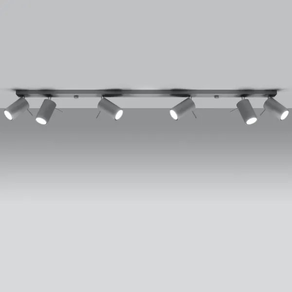 Sollux SL.0454 - Stropní bodové svítidlo RING 6xGU10/10W/230V