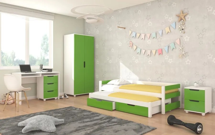 Kvalitní dětský nábytek Lerwick  - zelený