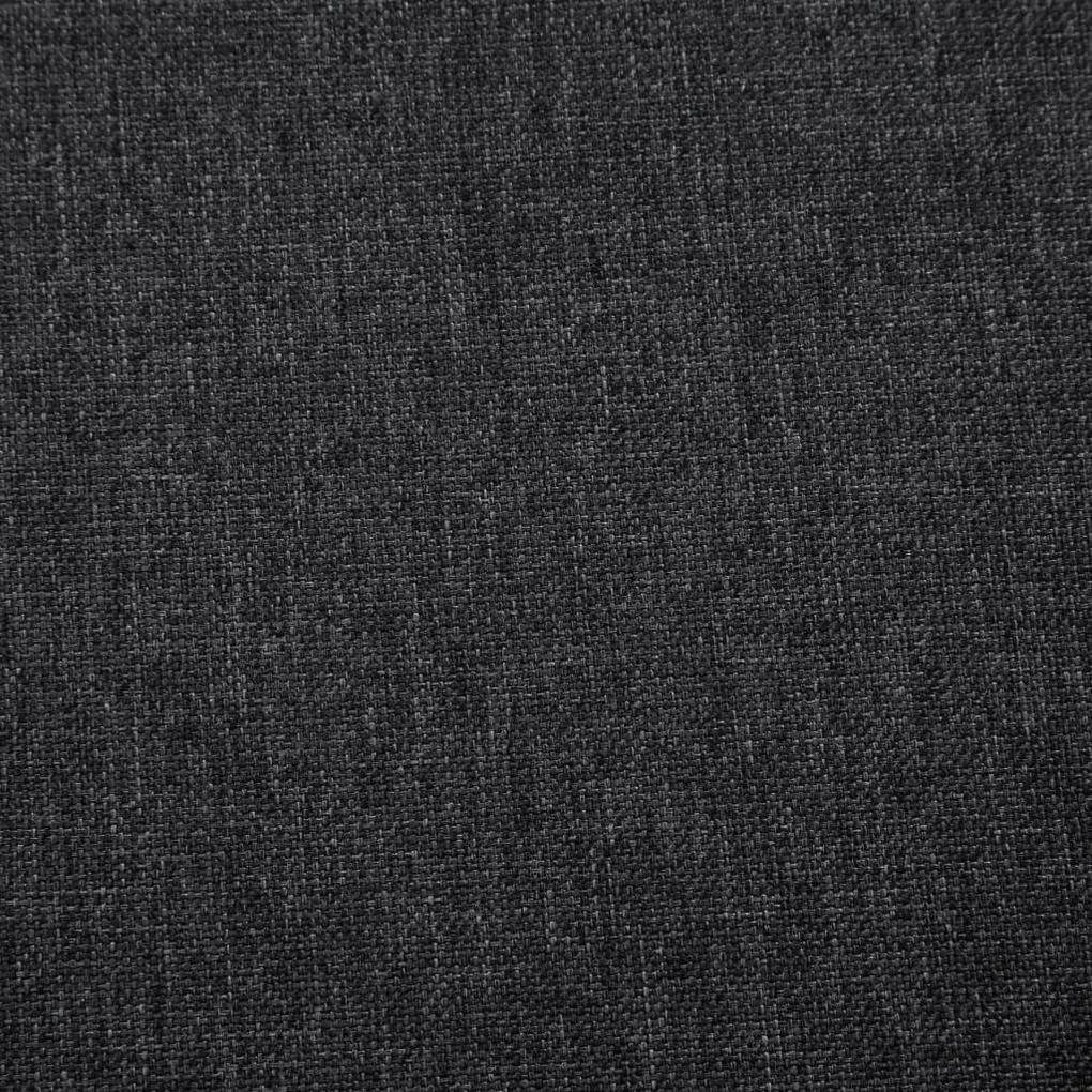 vidaXL Křeslo světle šedé textil [282156] Barva: Tmavě šedá