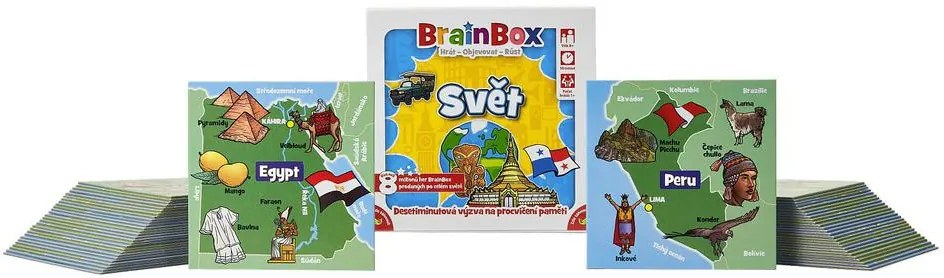 Asmodee BrainBox CZ - svět