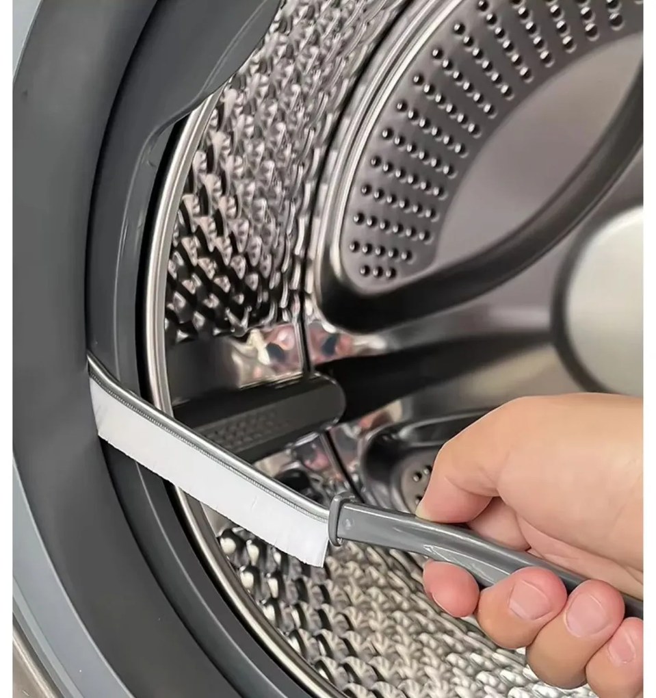 HITEKO (Smart microfiber system) Kartáč tenký na spáry a úzká místa, šedý SMART