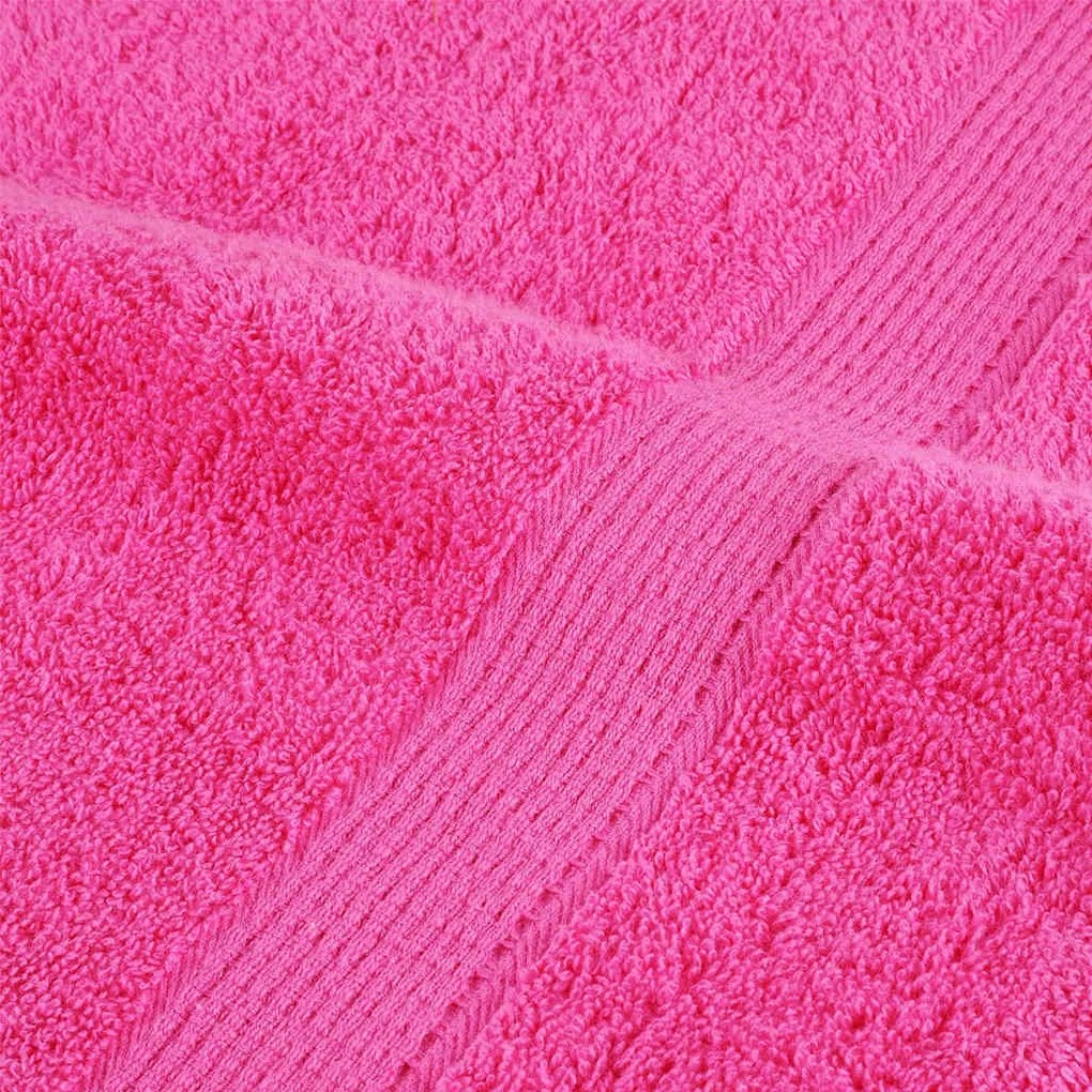 Premium ručníky SOLUND 2 ks růžové 100 x 200 cm 600 g/m² 137533