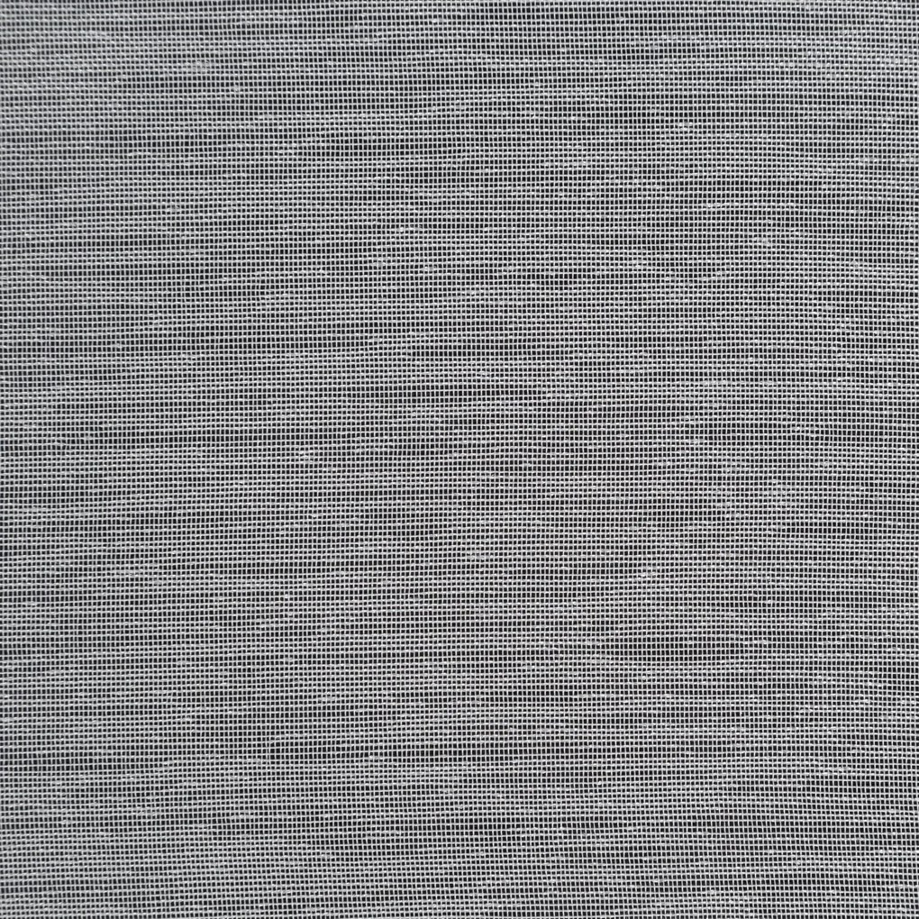 ZÁCLONA NA KROUŽCÍCH REBECCA 140X250 CM BÍLÁ