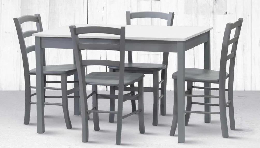 STIMA Jídelní set Twin-Paysane - stůl (š/v/h) 120 x 80 x 77 cm + 4 židle