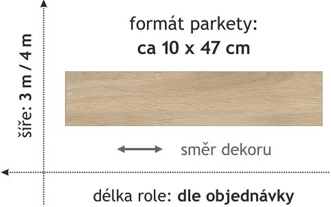BEAULIEU PVC podlaha - lino TEXO 2323 ŠÍŘKA: 3 m, POUŽITÍ: Bytové