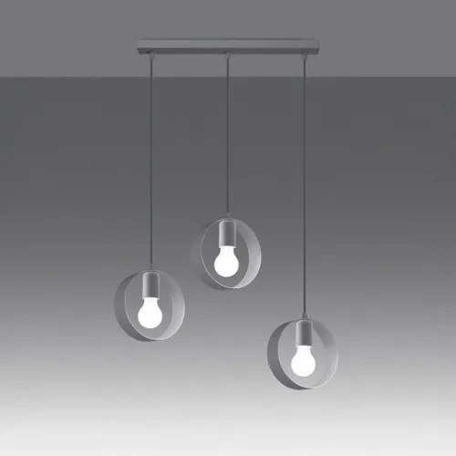 Závěsné svítidlo SOLLUX TITRAN 3 bílé E27 3x60W bez žárovky SL.1138