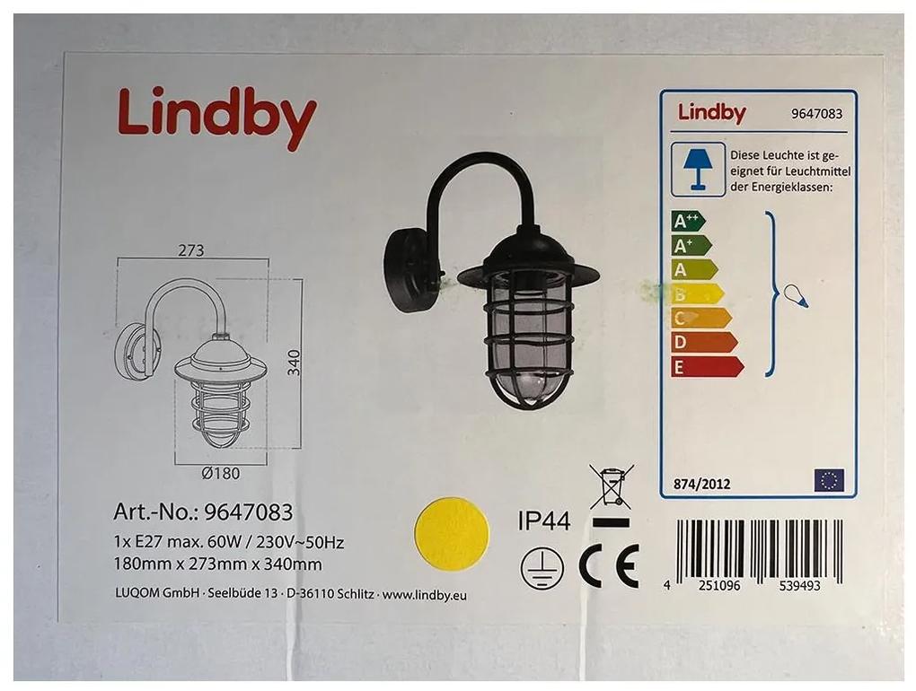 Lindby Lindby - Venkovní nástěnná lampa NAILA 1xE27/60W/230V IP44 LW0340