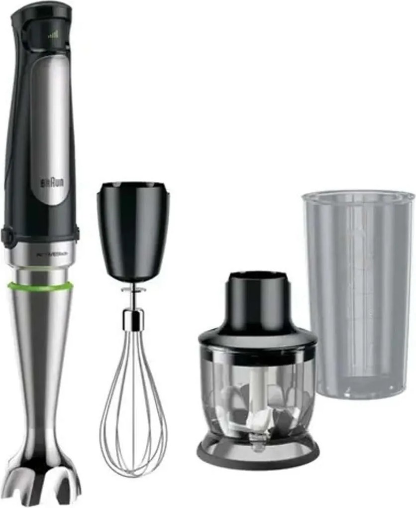 Braun - Tyčový mixér MultiQuick 7 MQ 7025X, černá/nerez 8021098774613