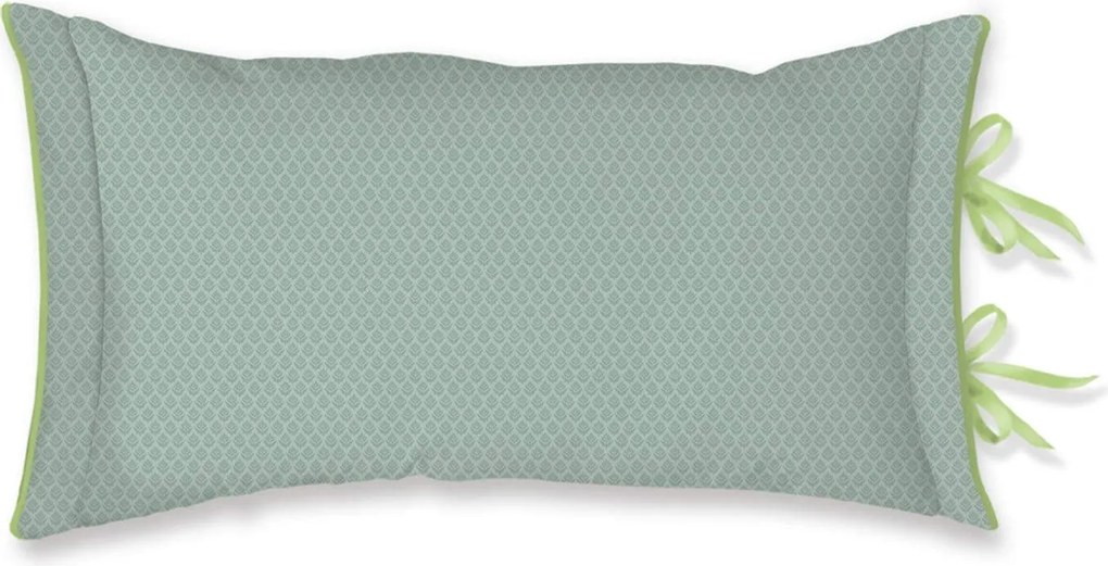 Pip Studio polštář Everbloom 35 x 60 cm - zelený (Dekorační polštář s motivem květin)