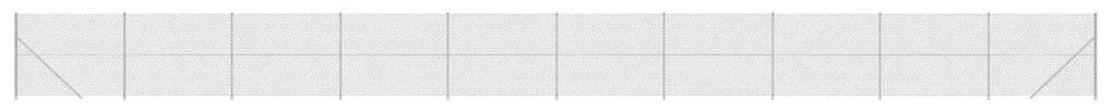 vidaXL Drátěné pletivo s přírubami stříbrné 1,4 x 25 m
