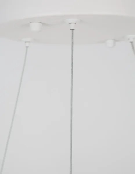LED lustr Breda 70 bílé